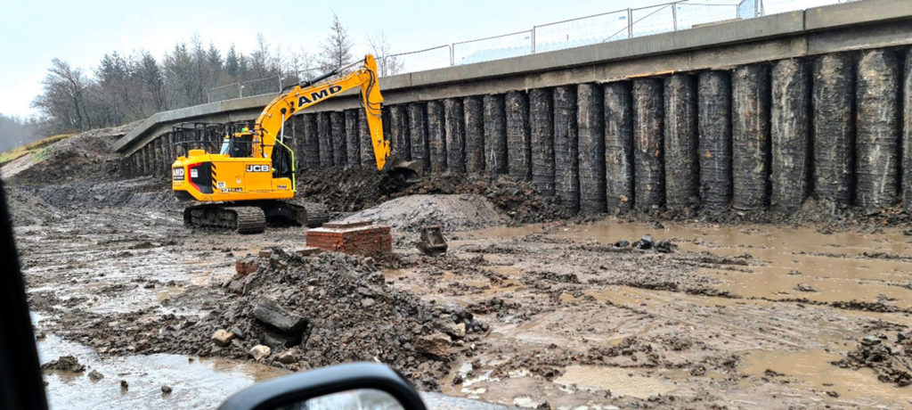 Greenhills Retaining Walls and Ramp - CaSE Civil and Structural Engineering