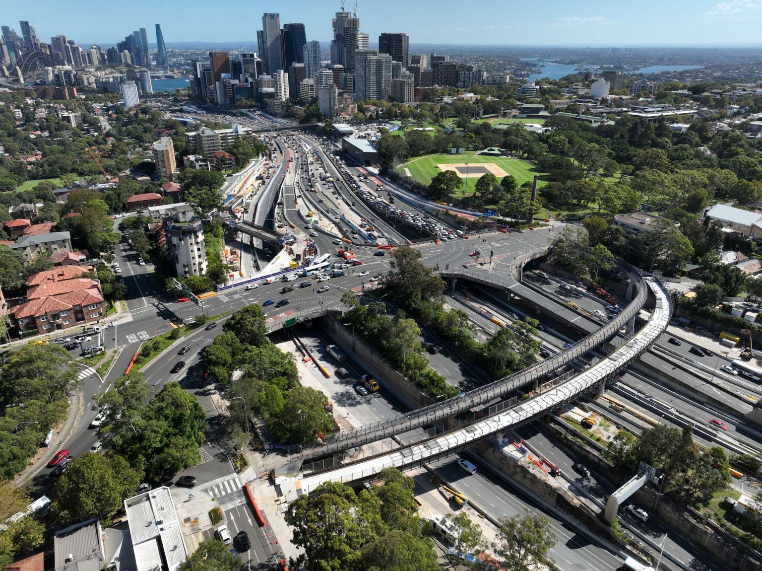 Warringah Freeway Upgrade - CaSE Civil and Structural Engineering